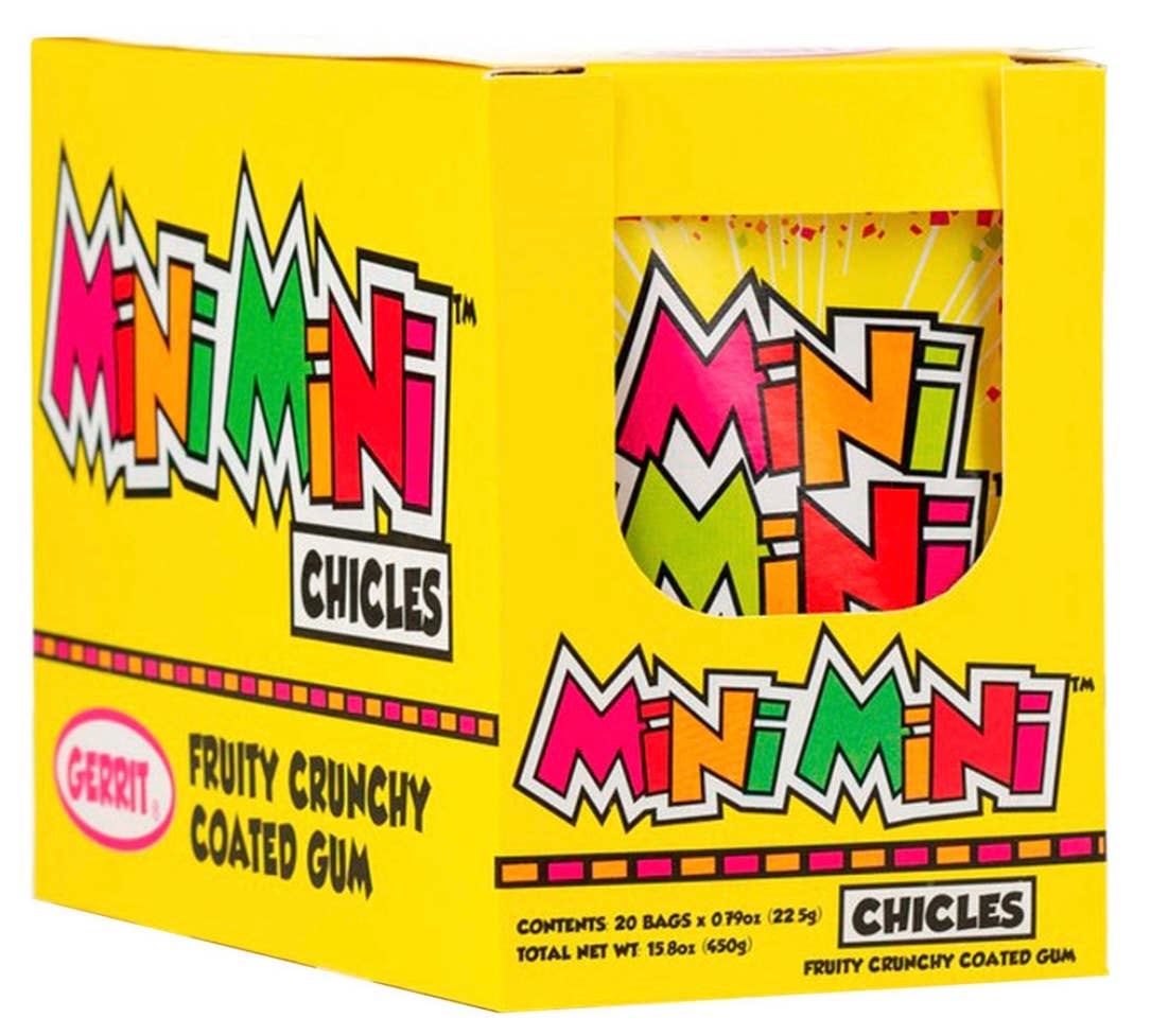 Nostalgic Chewing Gum 🎙️“MINI CHICLES” Retro Packaging | 103 MAIN